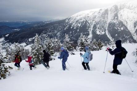 Randonnées en raquettes à neige, mais encore...